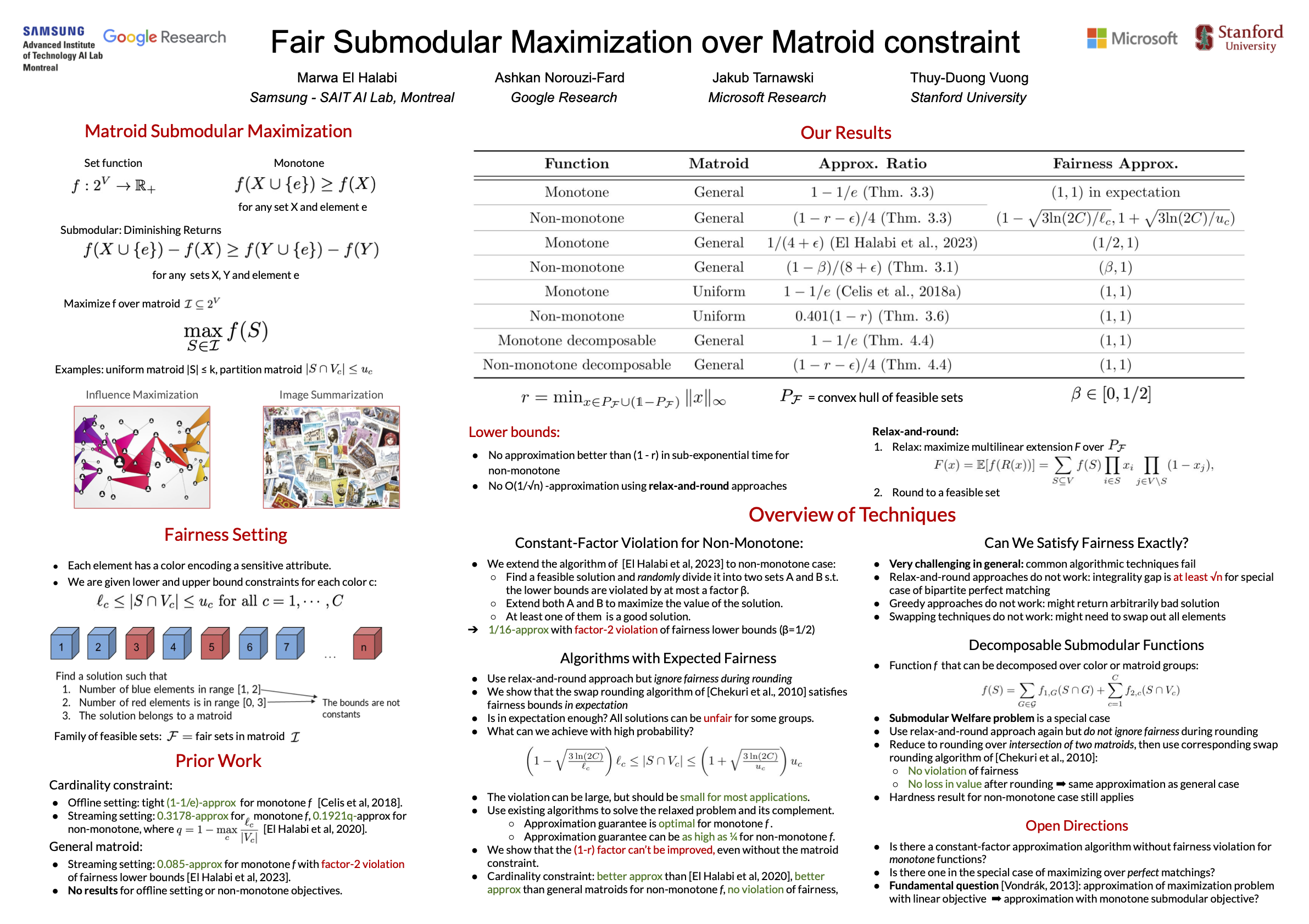 AISTATS Poster Fairness in Submodular Maximization over a Matroid Constraint